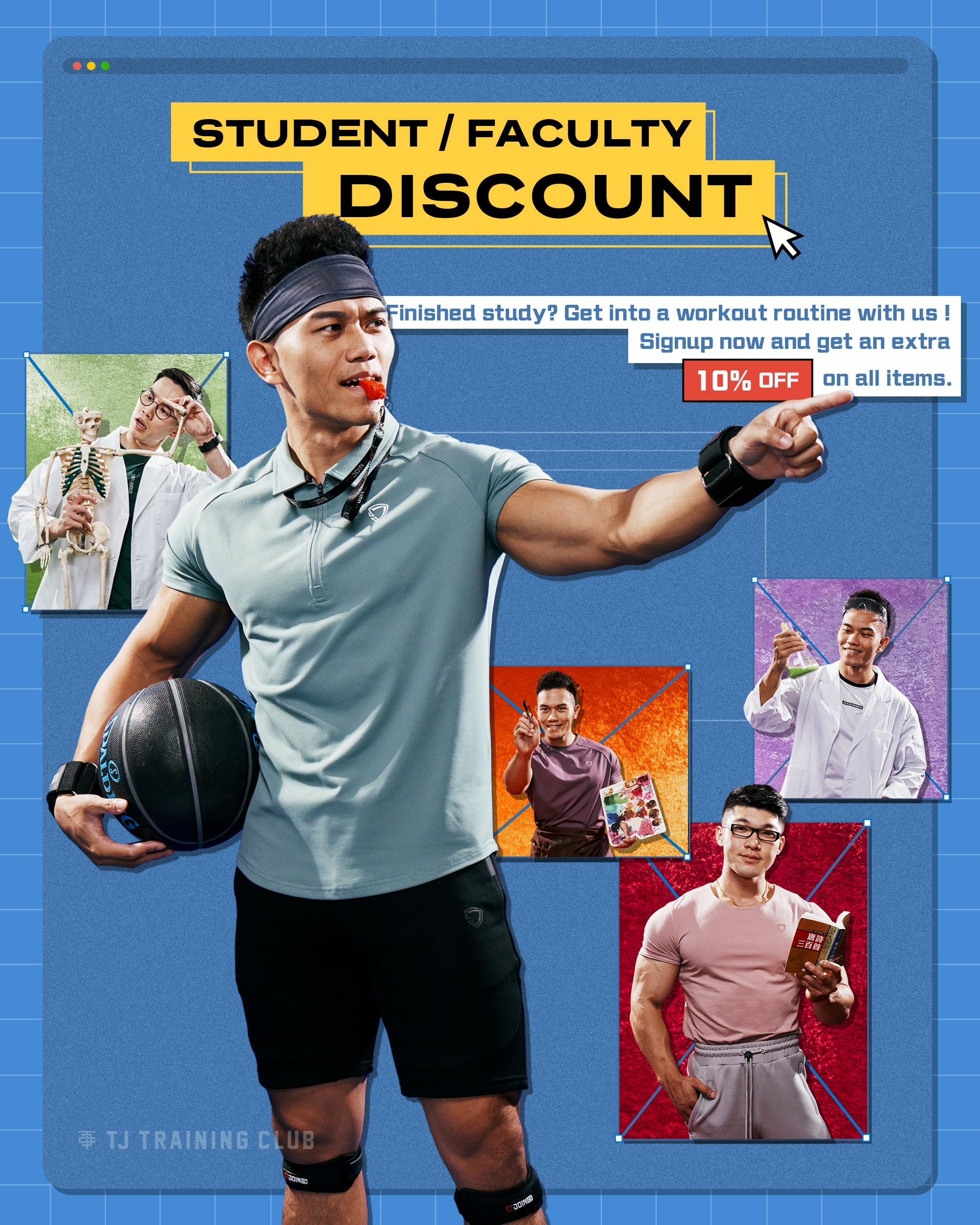 Student/Faculty Discount – Joined® Hong Kong | Official Online Fitness ...